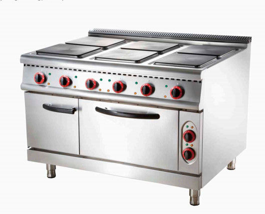 Stainless Steel Gas Cooker Commercial Kitchen Equipment with 11.2kw ...