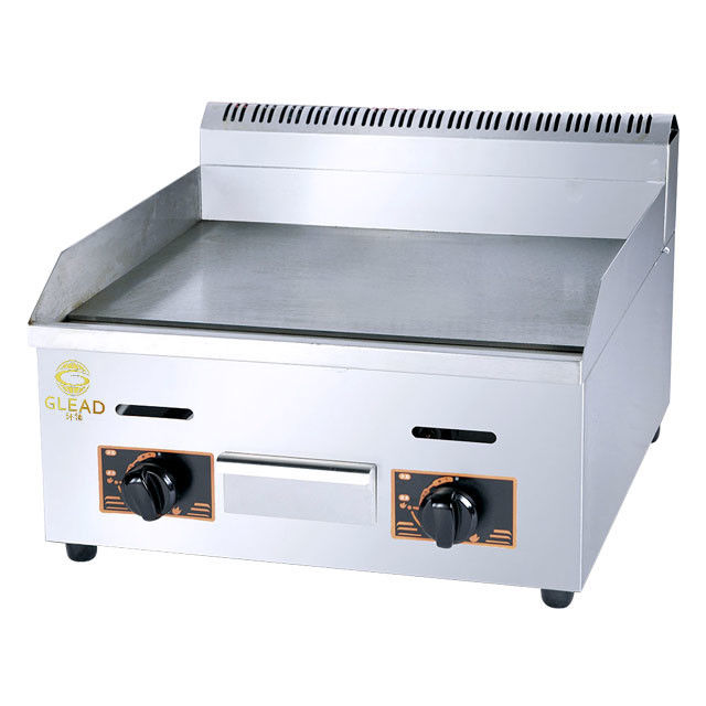 Professional Gas Griddle For Commercial Kitchens 11.7kw Heavy Duty ...