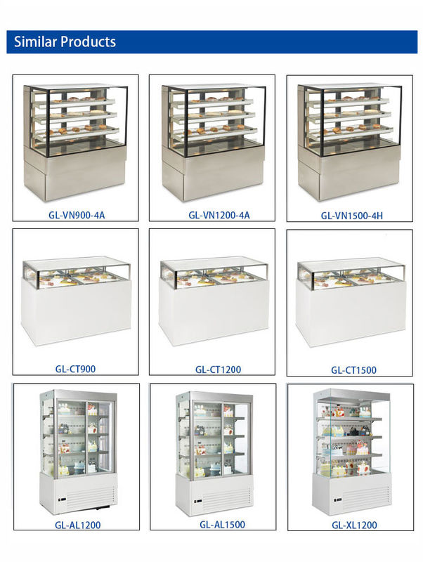 Powerful 1650W Reverse Cycle Defrost Refrigeration Unit for Gelato Ice ...