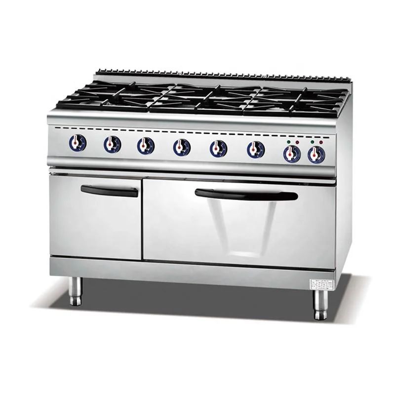 Power 17KW Gas Combi Oven GL RH Model with Dual Fuel LPG/NG Gas Valve